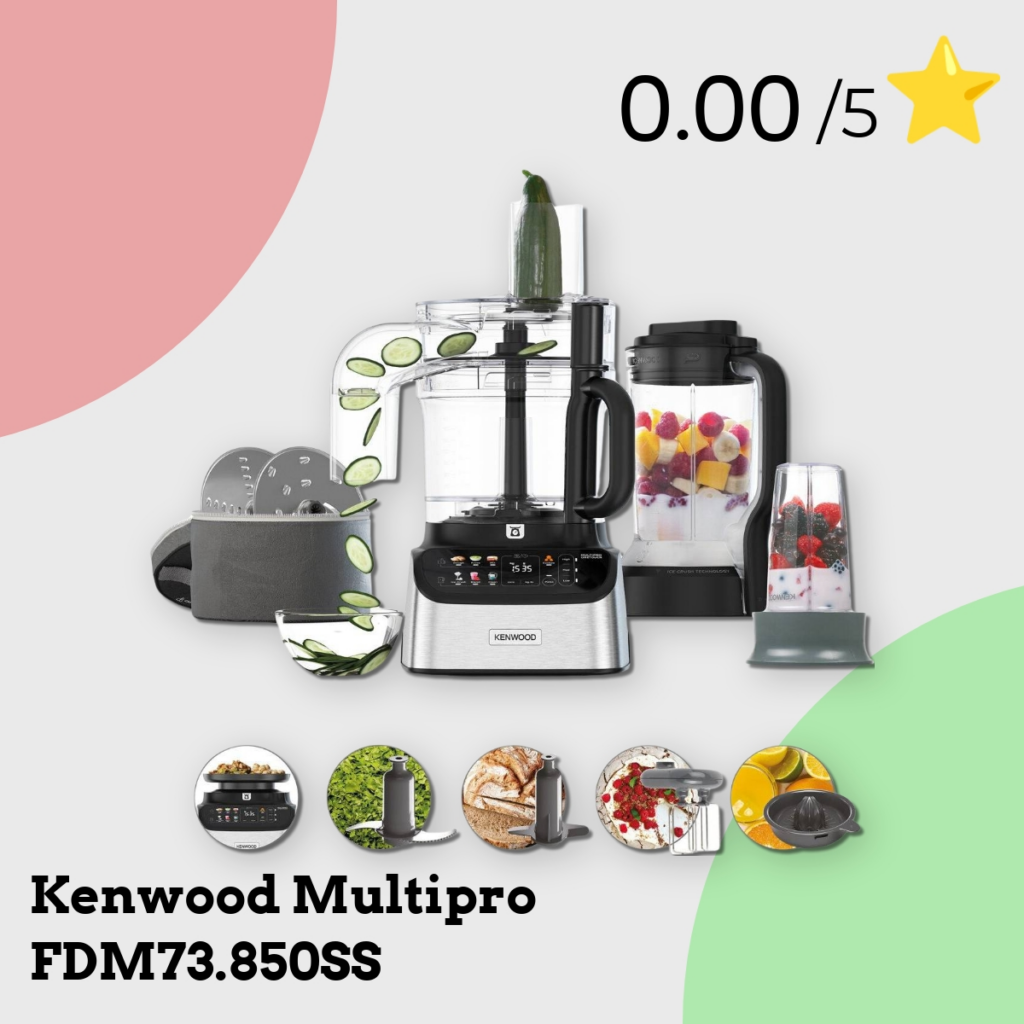 → Anmeldelse af Kenwood Multipro FDM73.850SS (2026)