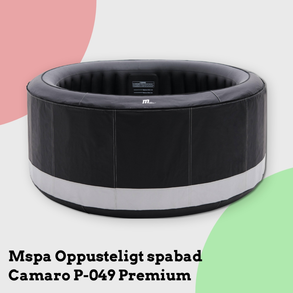 → Anmeldelse af Mspa Oppusteligt spabad Camaro P-049 Premium (2025)