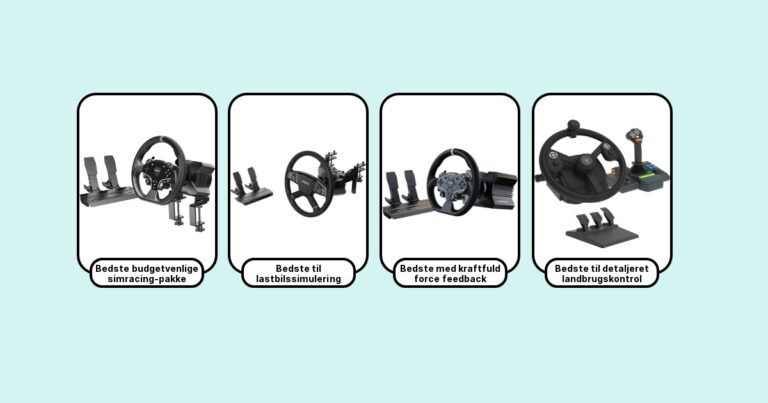 → 7 Bedste Gaming simulatorer (2025)