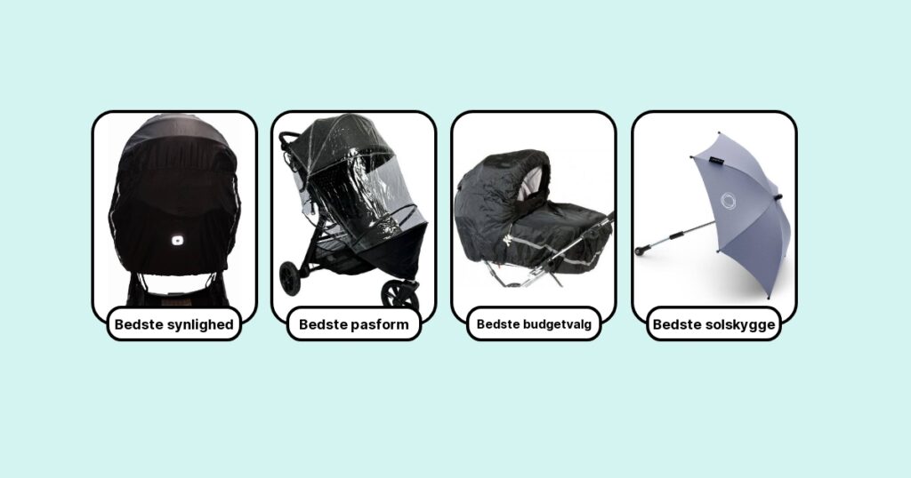 → 7 Bedste Regnslag til barnevogne (2025)